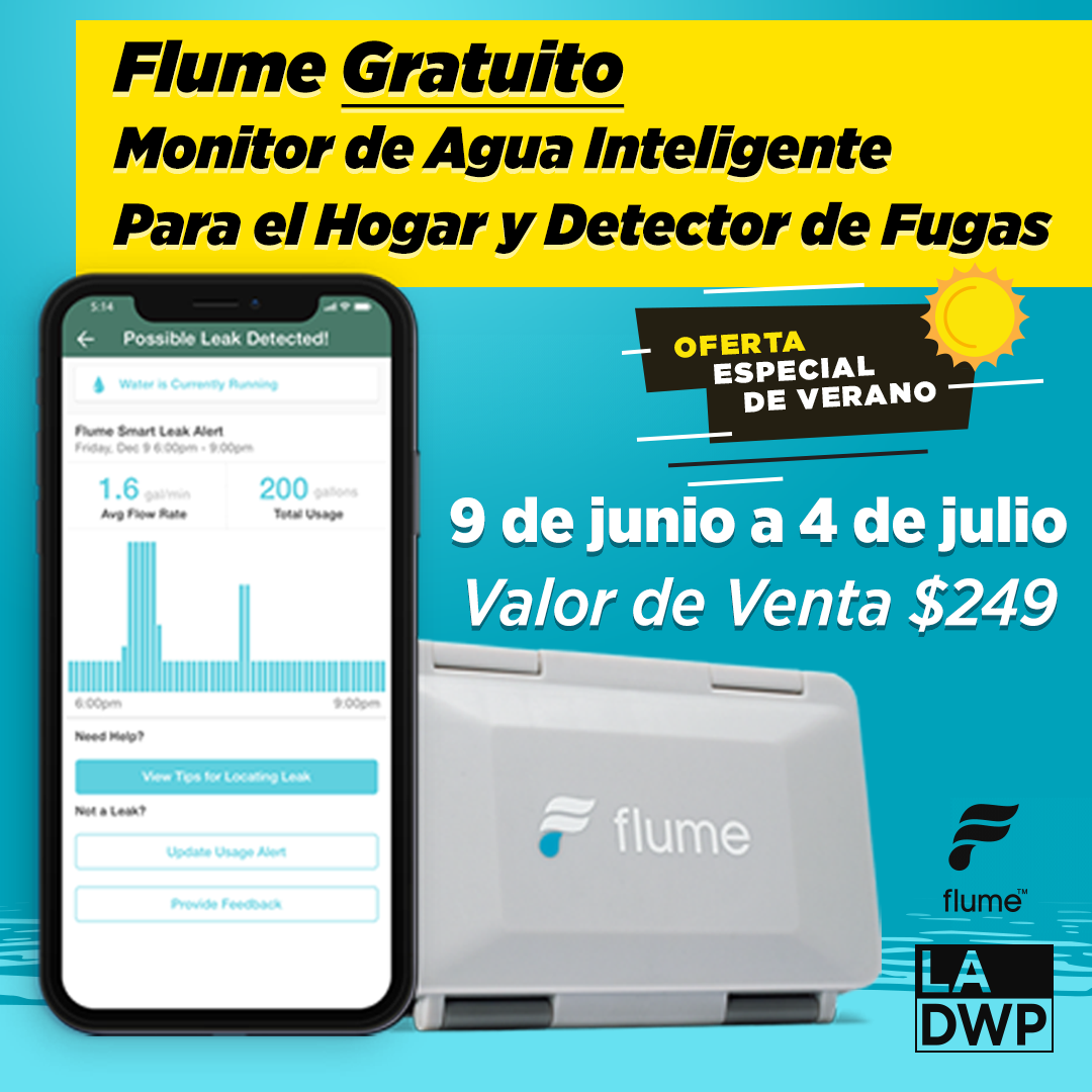 Flume Smart Water Monitor Toolkit | Los Angeles Department of Water and ...